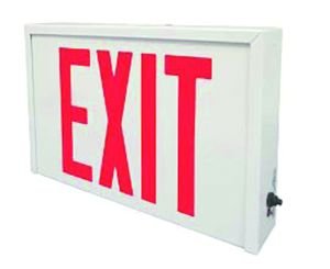 Steel Exit Signs